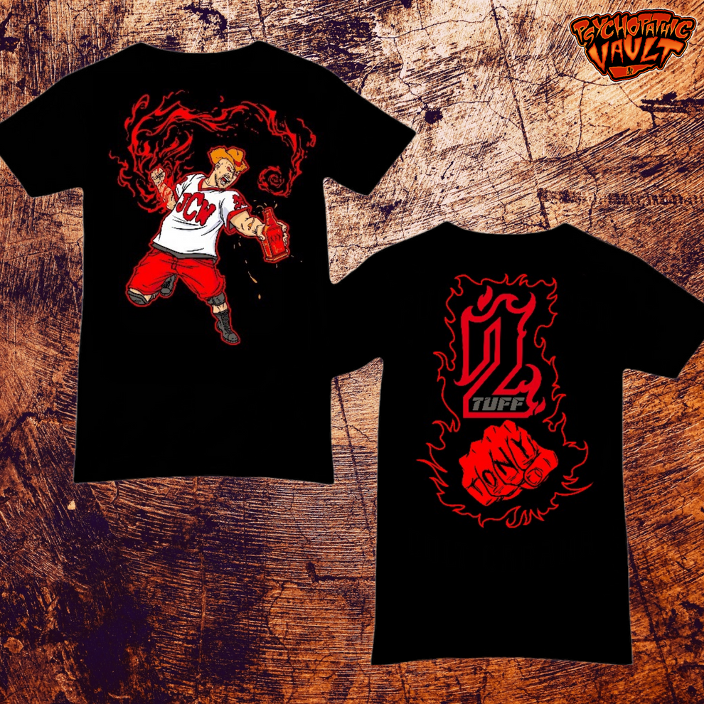 JCW 2 Tuff Tony Flaming Fist Shirt – Psychopathic Vault