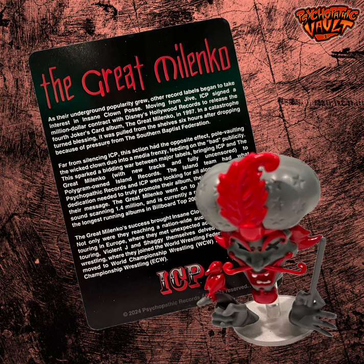 Great Milenko Mini Figure – Psychopathic Vault
