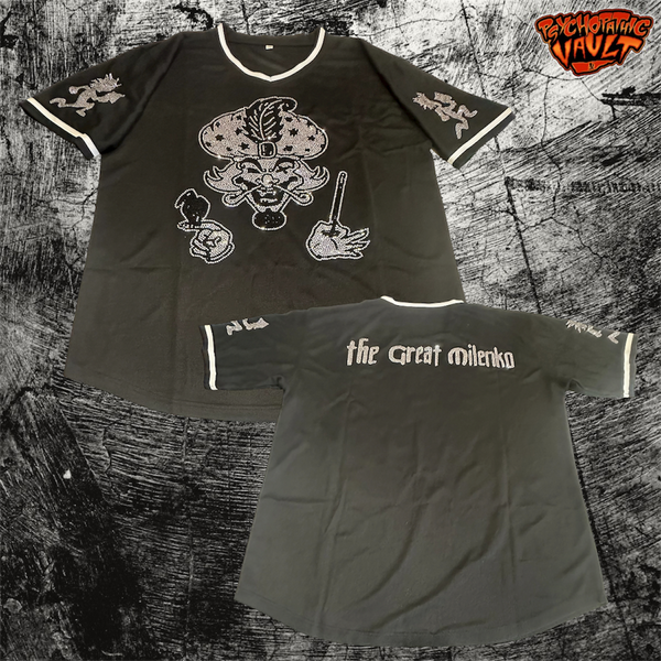 Great Milenko Rhinestone Football Jersey – Psychopathic Vault
