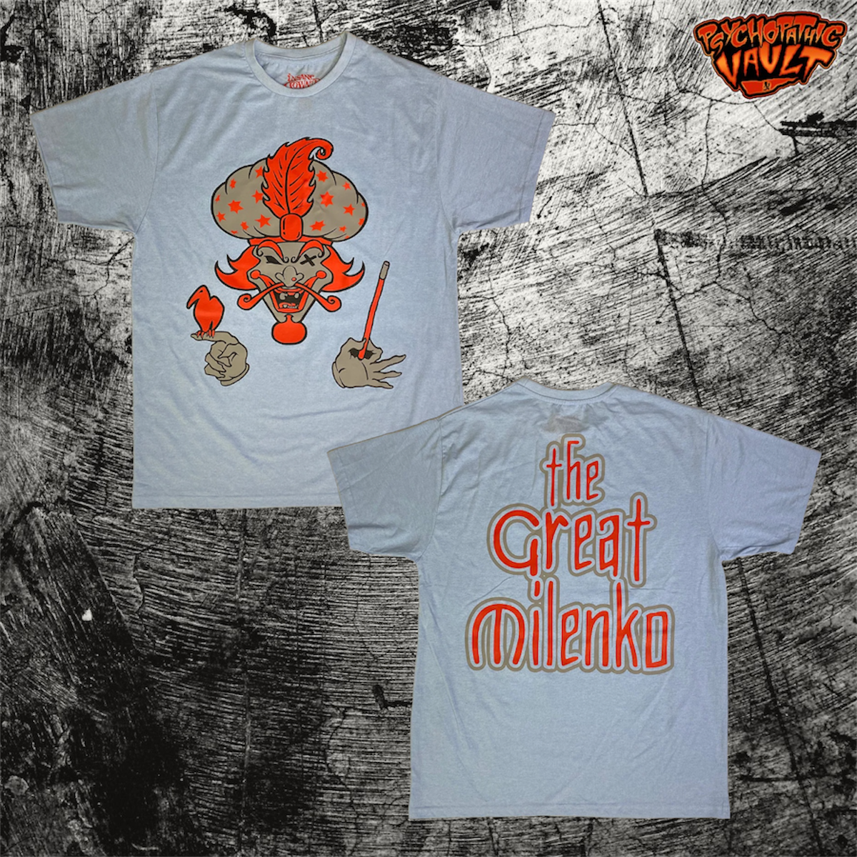 Light Blue Great Milenko Shirt – Psychopathic Vault