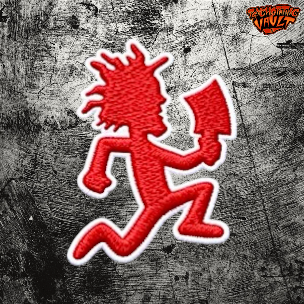 4 Inch Tall Hatchetman Sew On Patch – Psychopathic Vault