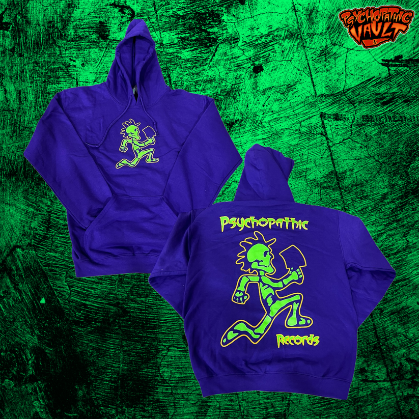 Skeleton Hatchetman Hoodie – Psychopathic Vault