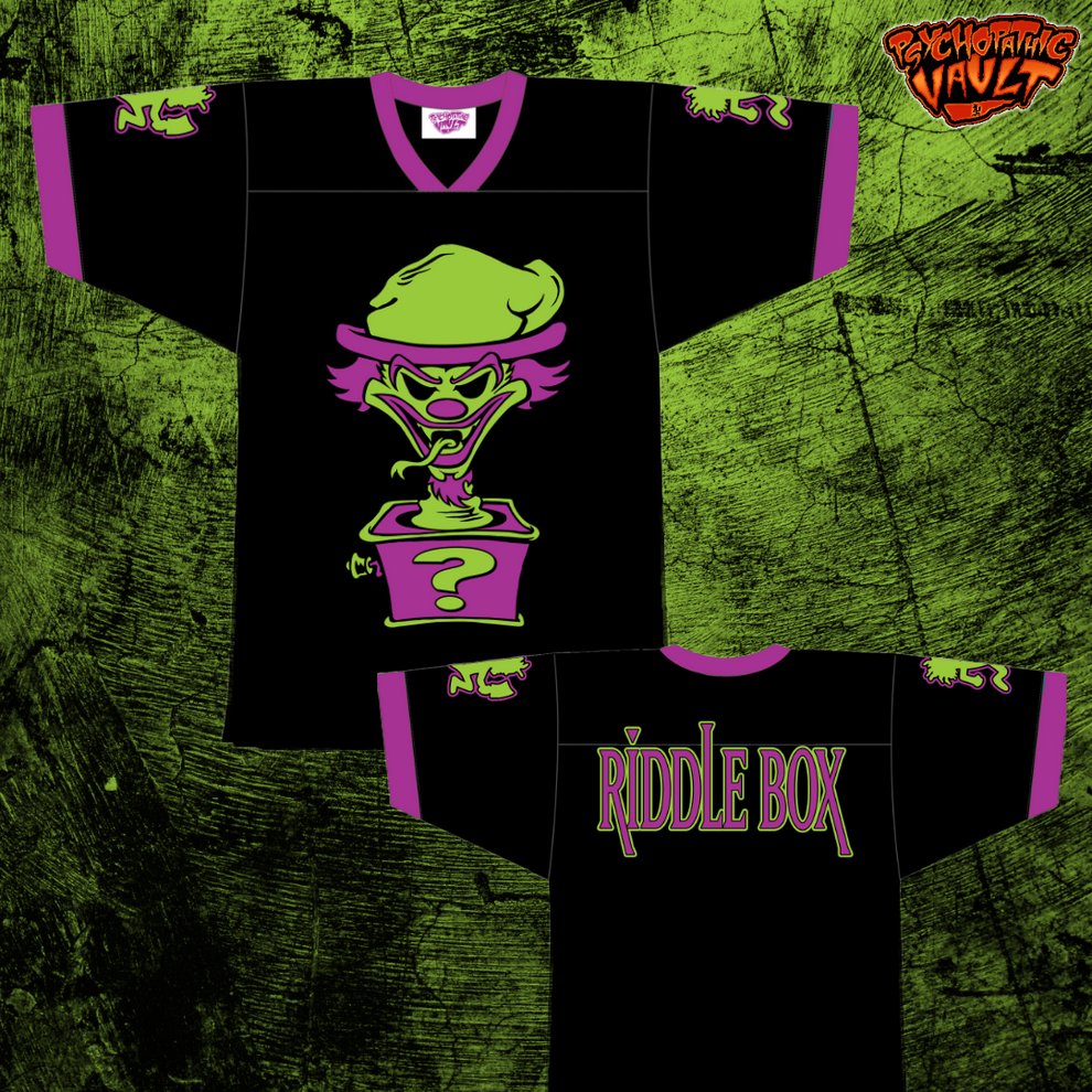 Riddle Box Football Jersey – Psychopathic Vault